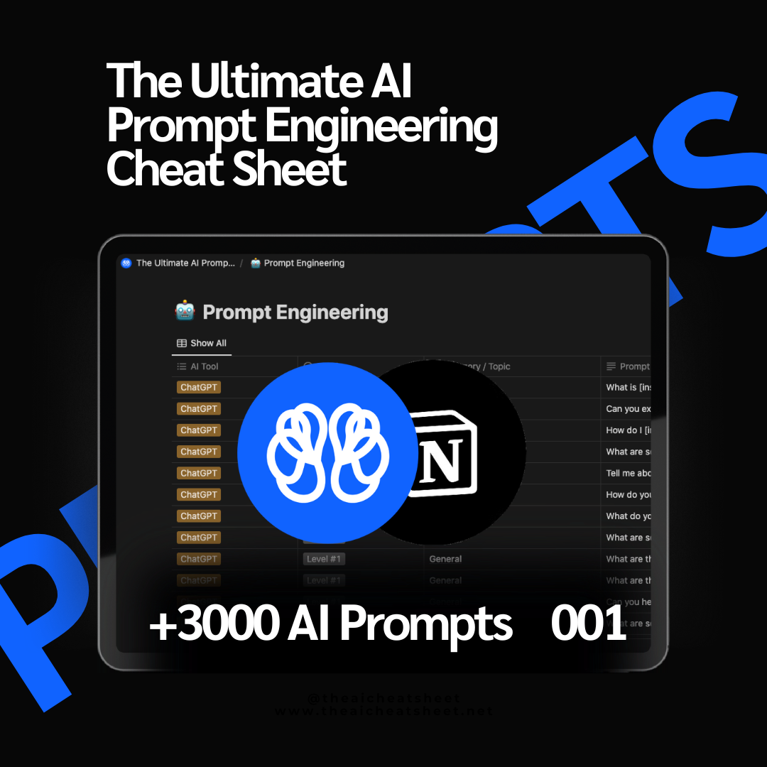 Unlock AI Mastery: The Ultimate Prompt Engineering Cheat Sheet
