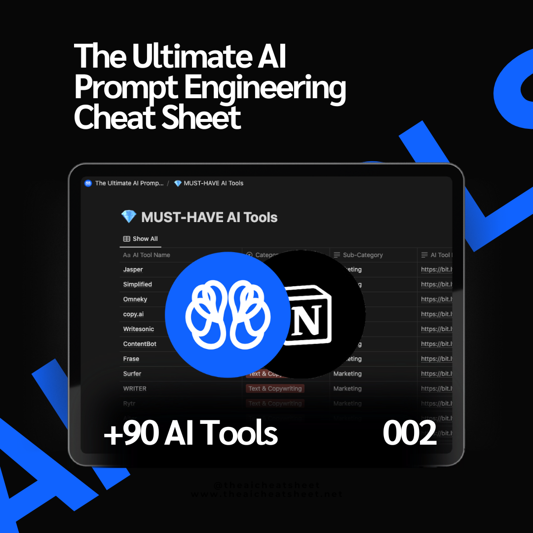 Unlock AI Mastery: The Ultimate Prompt Engineering Cheat Sheet